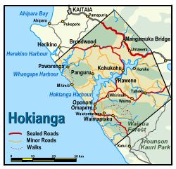 Hokianga - home to the the giant kauri trees of the Waipoua Forest